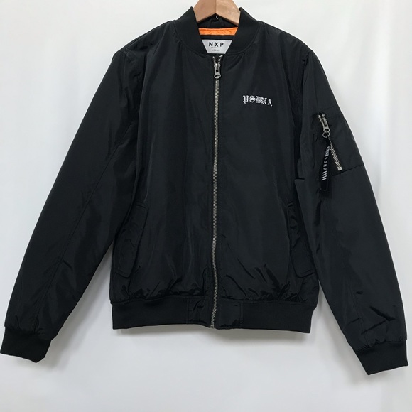 NXP | Jackets & Coats | Nxp Superstar Embroidered Bomber Jacket Men M ...